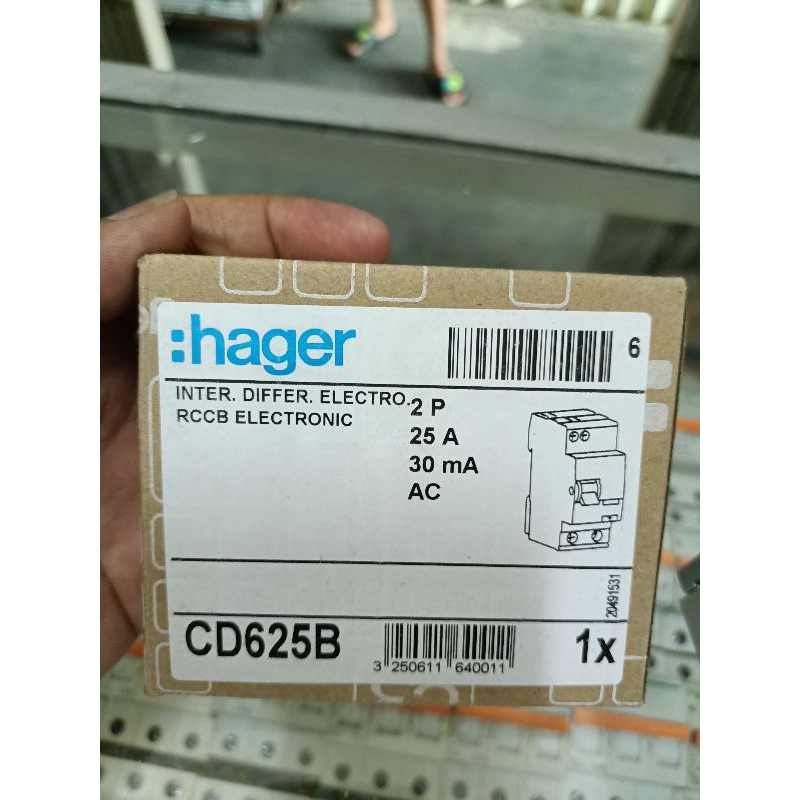 Jual HAGER RCCB/ELCB 2P 25A 30mA CD256B HARGA PROMO | Shopee Indonesia