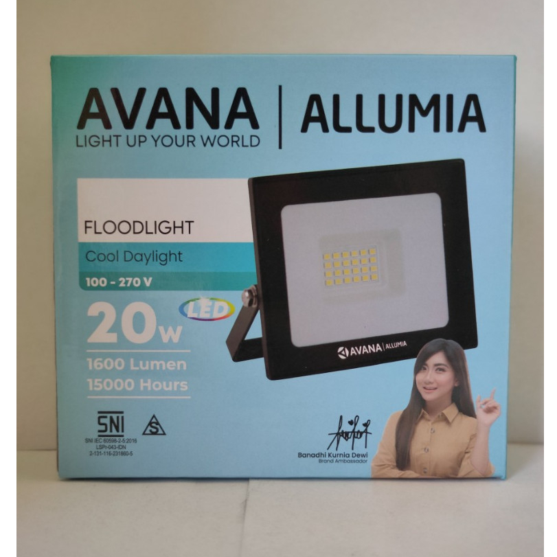 Jual LAMPU SOROT / FLOODLIGHT LED ALLUMIA 20W | Shopee Indonesia