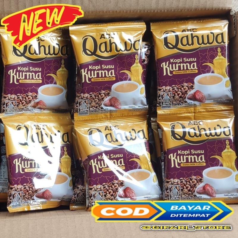 Jual ABC Qahwa Kopi Susu Kurma 10 Sachet | Shopee Indonesia