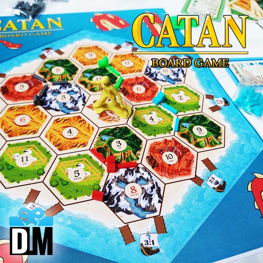 Jual Board Game Mainan Catan Canaan Kanaan Settler of Catan Bangun ...