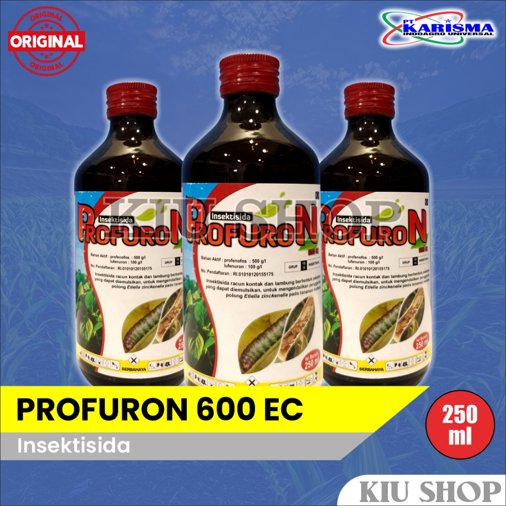 Jual Grosir / PROFURON 600 EC - 250ml / Insektisida Hama Ulat Tanaman ...