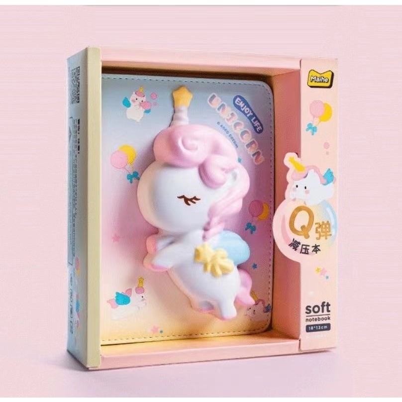 Jual Buku squishy book daily notebook/ Agenda buku catatan cute diary ...