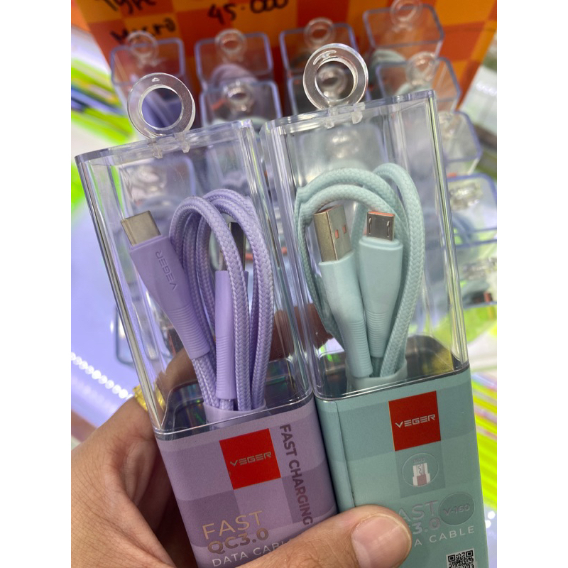 Jual kabel data veger micro type-c iphone | Shopee Indonesia