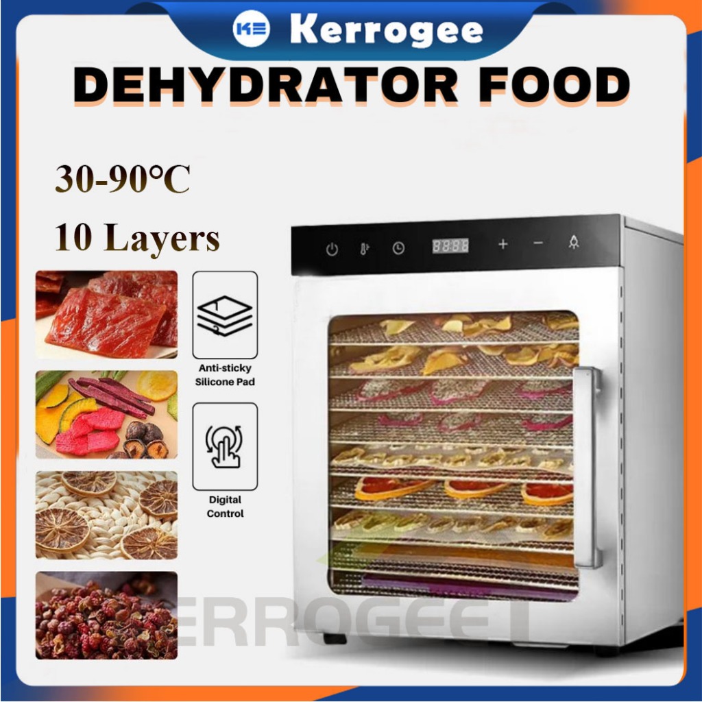 Jual ⚡10tray⚡Food Dehydrator Mesin Pengering Makanan Mesin Pengering ...
