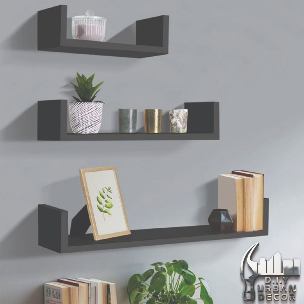 Jual HAMBALAN AMBALAN (BENTUK U) RAK DINDING MELAYANG PAJANGAN DINDING ...