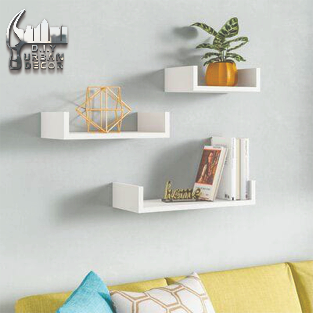 Jual HAMBALAN AMBALAN (BENTUK U) RAK DINDING MELAYANG PAJANGAN DINDING ...