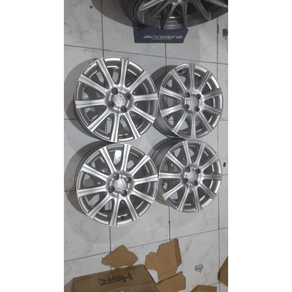 Jual VELG MOBIL ORIGINAL COPOTAN STANDAR JAZZ RS R16 X6 4X100 ET53 ...