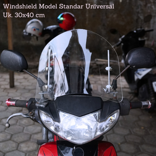 Jual Visor Standar Universal Windshield Beat Windshield Scoopy ...
