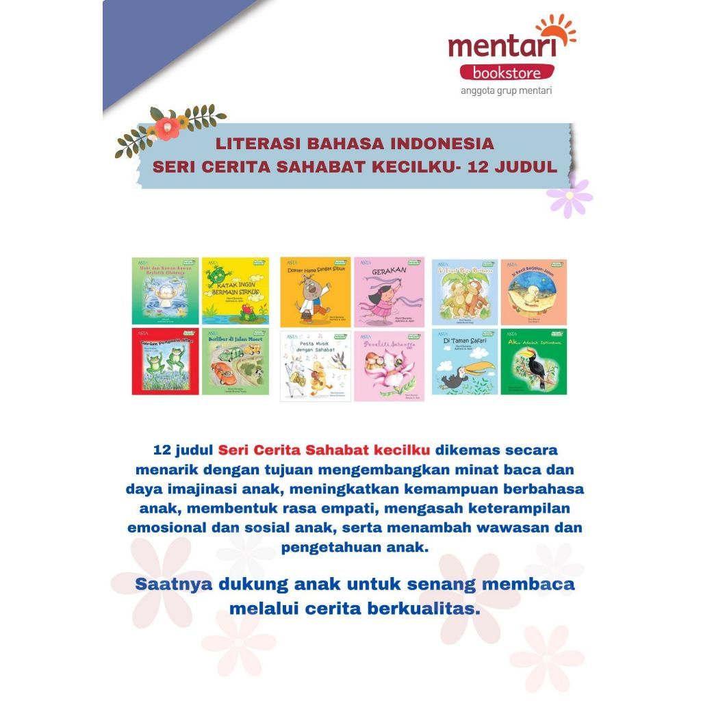 Jual 12 Judul Seri Cerita Sahabat Kecilku | Literasi Menjadi Indonesia ...
