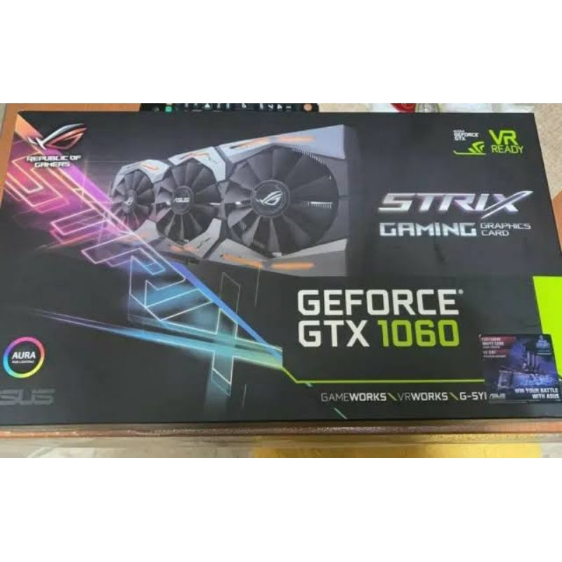 Jual ASUS Strix Gaming GTX 1060 6G Triple Fan BUKAN GTX 1660 GTX 1050 ...