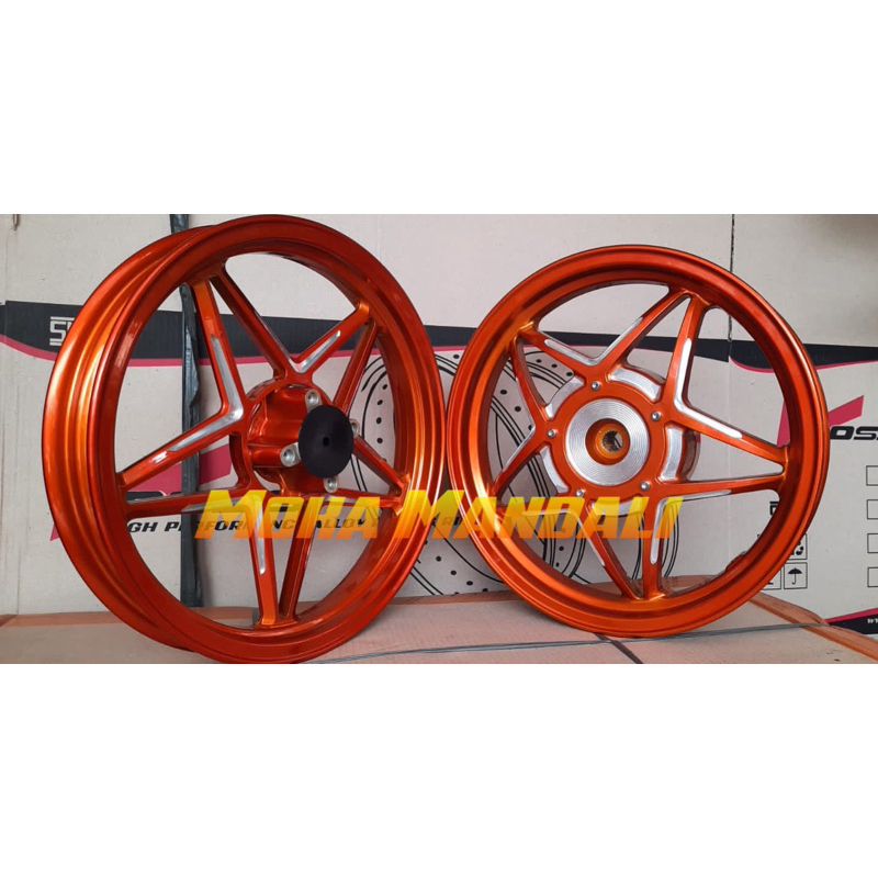 Jual Velg Racing Vrossi Rossi Venom Orbits X gen 2 Palang Bintang Matic Honda Vario 110/125/150 ...