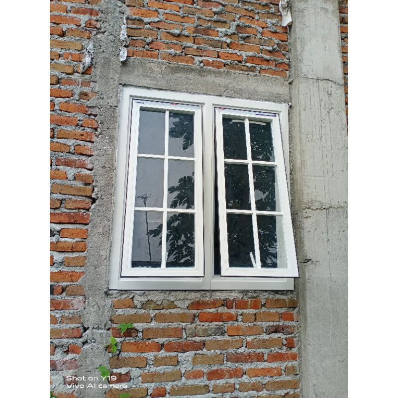Jual jendela aluminium engsel pivot dobel | Shopee Indonesia