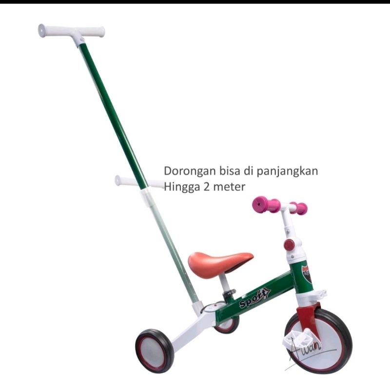 Jual sepeda roda 3/sepeda balita sepeda push bike sepeda balance bike ...