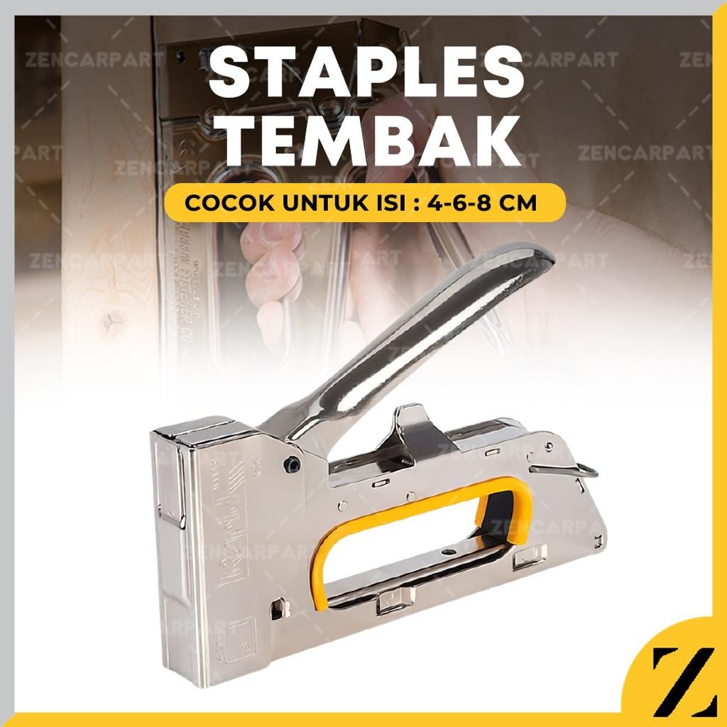 Jual Allefix Staples Tembak Gun Tacker Stapler Staples Perekat ...
