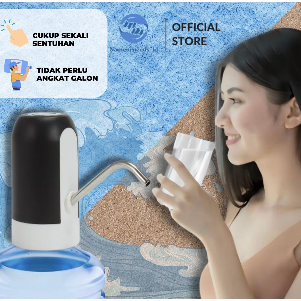 Jual Dispenser Pompa Galon Listrik USB Kualitas Premium | Shopee Indonesia
