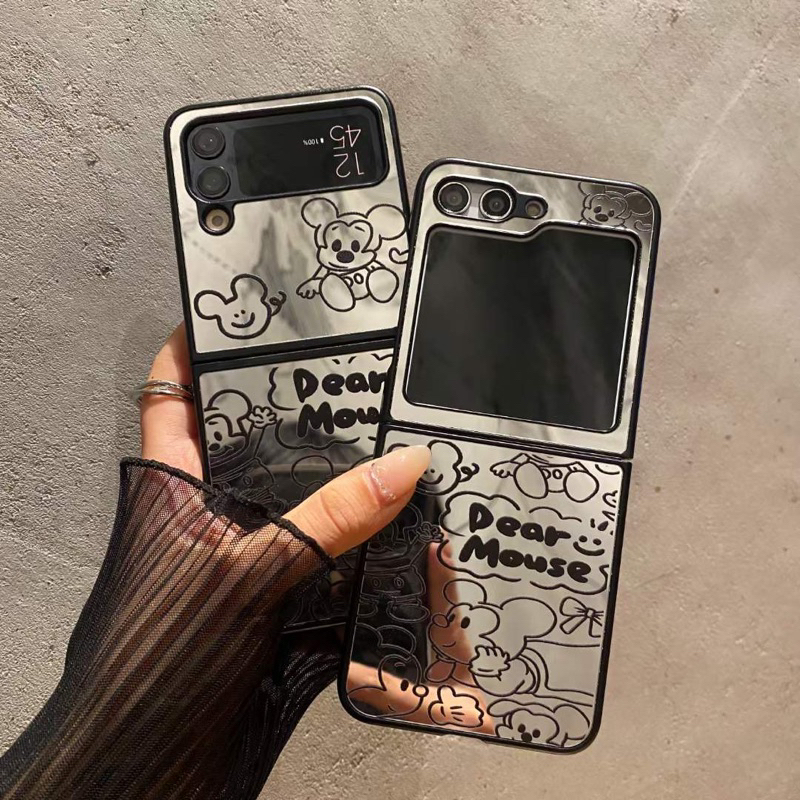 Jual NEW Cute Dear Mouse Mickey Mouse Mirror Glass Full Kaca Lucu ...