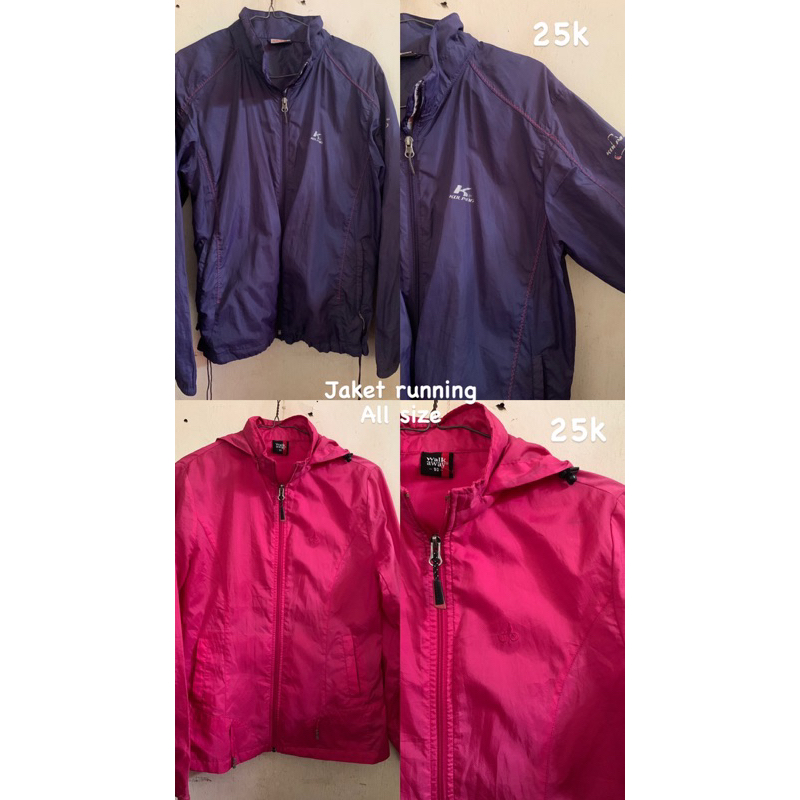 Jual JAKET RUNNING PRELOVED | Shopee Indonesia