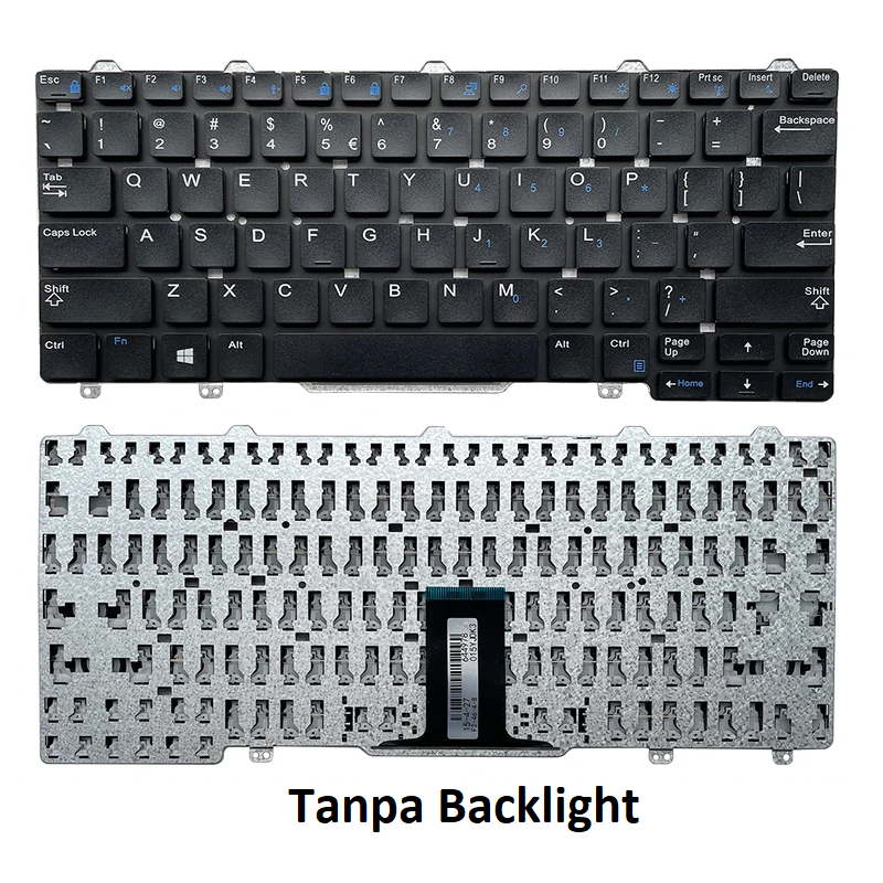 Jual Keyboard Laptop DELL Latitude 7280 7380 E5250 E7270 E5270 E7250 ...