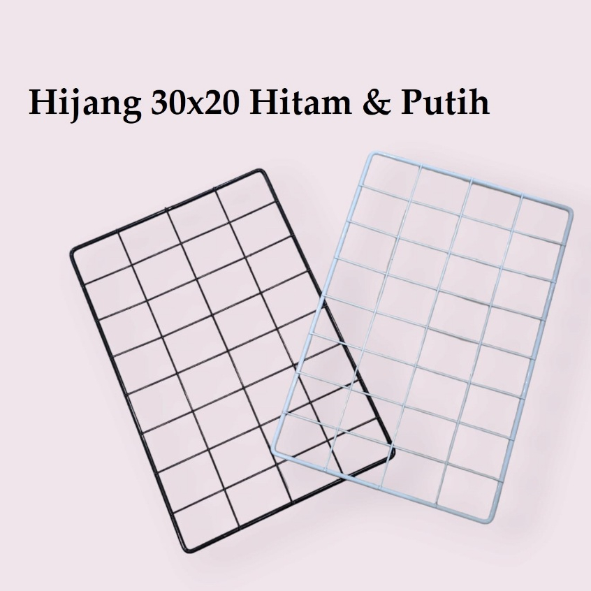 Jual Hijang Kawat Ram Ukuran 30x20cm 5mm Rak Display Aksesoris HP ...