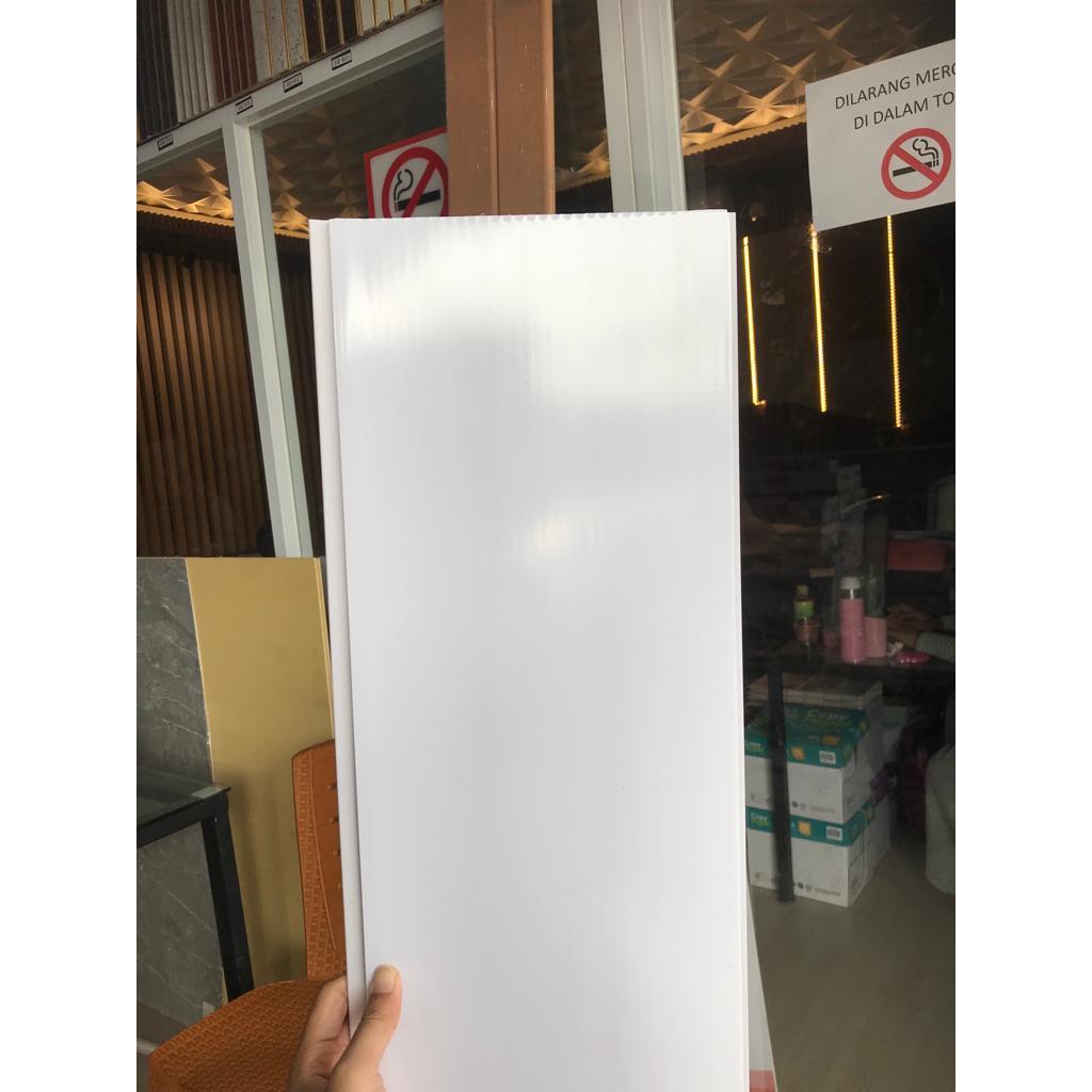 Jual Plafon PVC Putih Polos Putih Nat Harga Per Lembar Awet Berkualitas ...