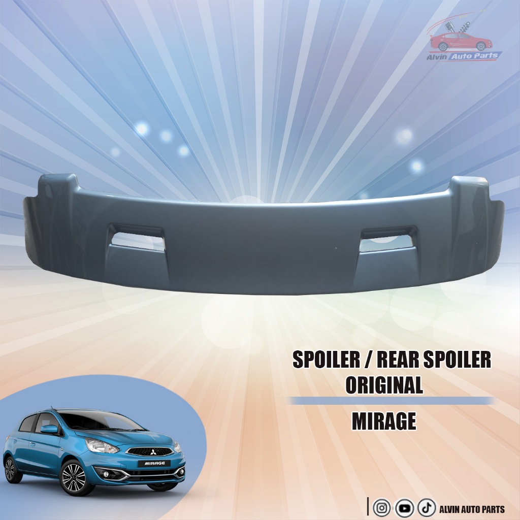 Jual SPOILER MIRAGE ORIGINAL / REAR SPOILER MIRAGE ORIGINAL | Shopee ...