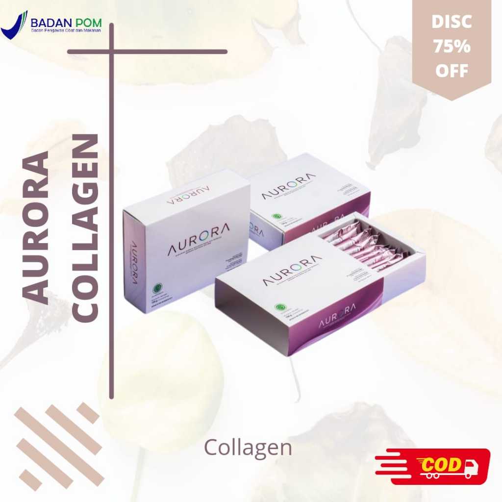 Jual Aurora Saffron Collagen isi 10 Sachet | Shopee Indonesia