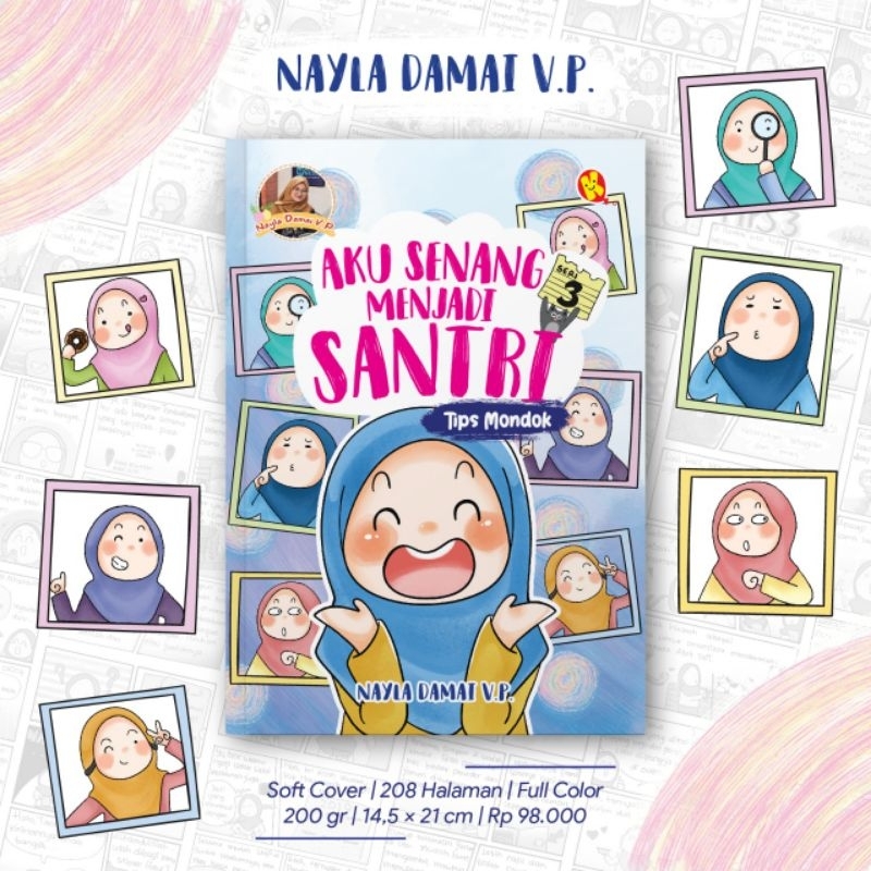 Jual READY Komik Aku Senang Menjadi Santri Seri 3 : Tips Mondok ...