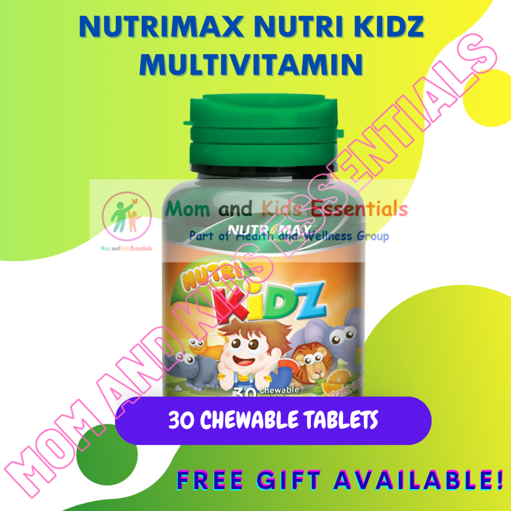 Jual NUTRIMAX NUTRI KIDZ MULTIVITAMIN 30 TABLET KUNYAH NUTRIKIDZ KIDS ...