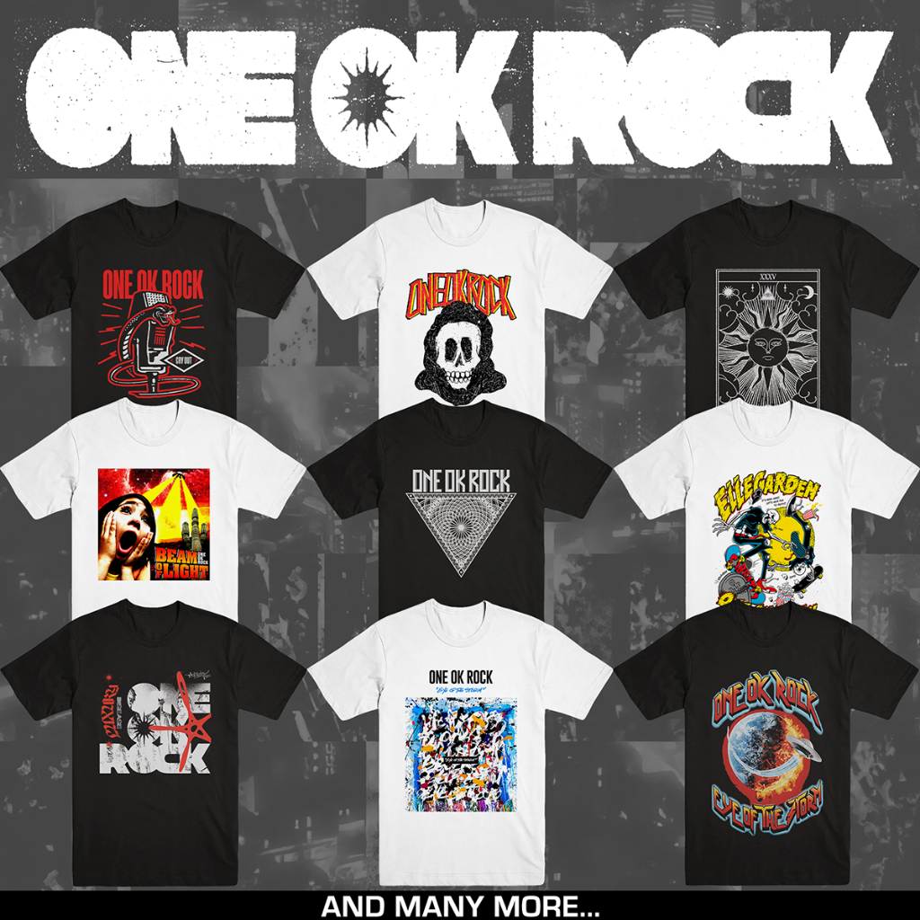 Jual ONE OK ROCK | T-SHIRT BAND | JAPANESE ROCK | MERCHANDISE | Shopee ...