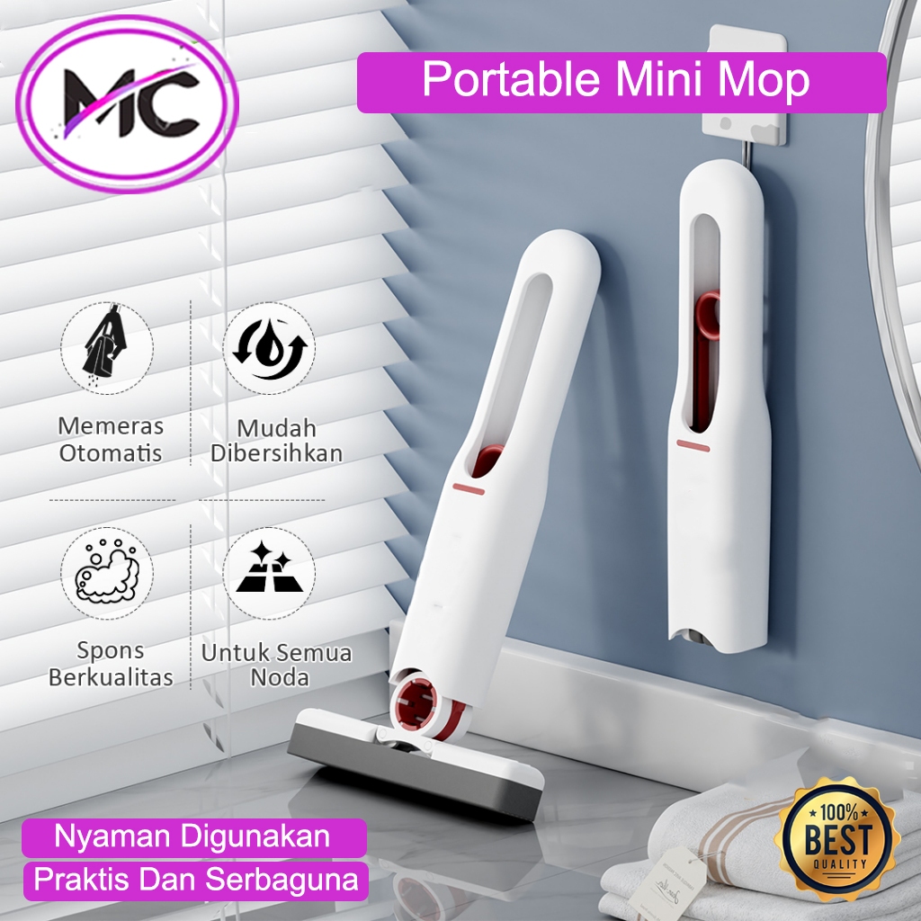 Jual Alat Pel Meja Super Mop Mini Pel Jendela Mobil Rumah Busa ...