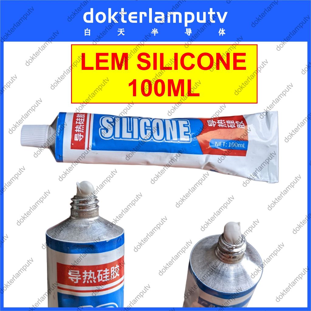 Jual LEM SILICONE 100ML ISI PUTIH SILIKON | Shopee Indonesia