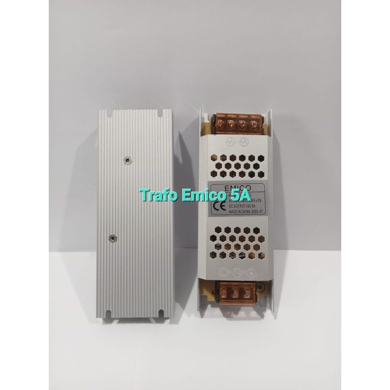 Jual Trafo 5 A Emico / Travo 5 Ampere 12 V / Led Power Supply | Shopee ...