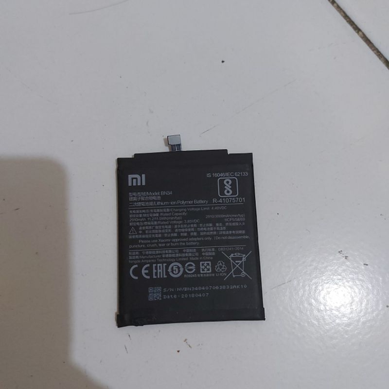 Jual batre copotan redmi 4A bn30 bn34 | Shopee Indonesia