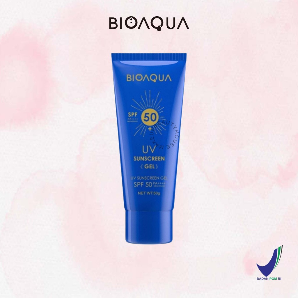 Jual BIOAQUA UV Sunscreen Gel SPF50 PA++++ - Sunscreen Wajah Sunblock ...
