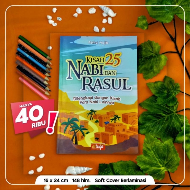 Jual Buku Kisah 25 Nabi Dan Rasul Seri Anak Lengkap | Shopee Indonesia