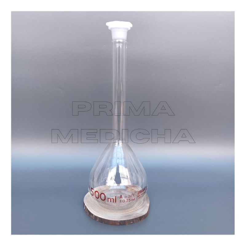 Jual Labu Ukur IWAKI / Labu Takar / Volumetric Flask | Shopee Indonesia