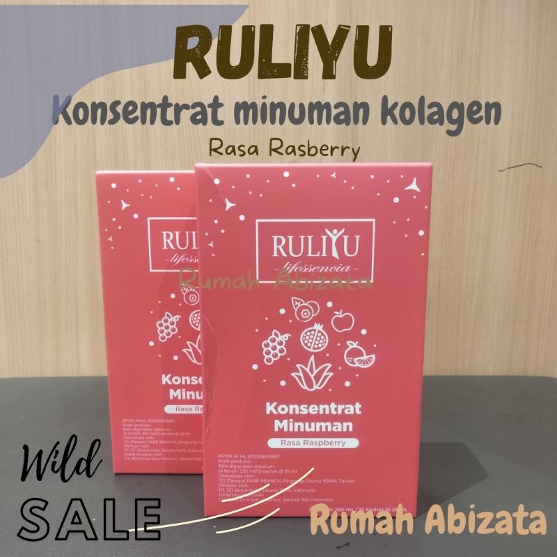Jual RULIYU Konsentrat Minuman Sehat Rasa Raspberry | Shopee Indonesia