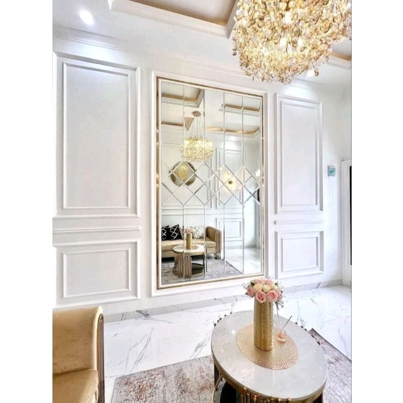 Jual CERMIN BEVEL TEBAL 5MM,CUSTEM UK SAAT INI T=180cm L= 105BEVEL ...