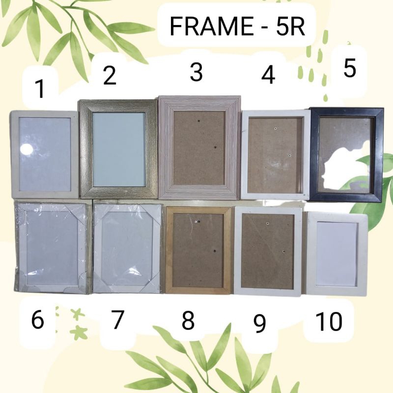 Jual FRAME BINGKAI PIGURA FOTO 5R | Shopee Indonesia