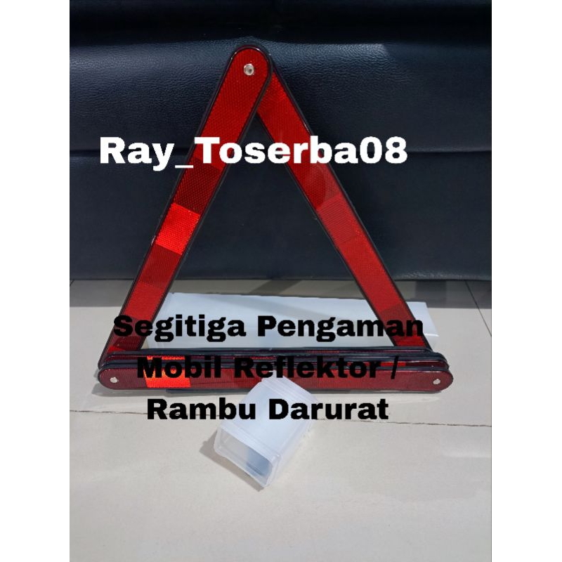 Jual Segitiga Pengaman Mobil Reflektor / Rambu Darurat | Shopee Indonesia