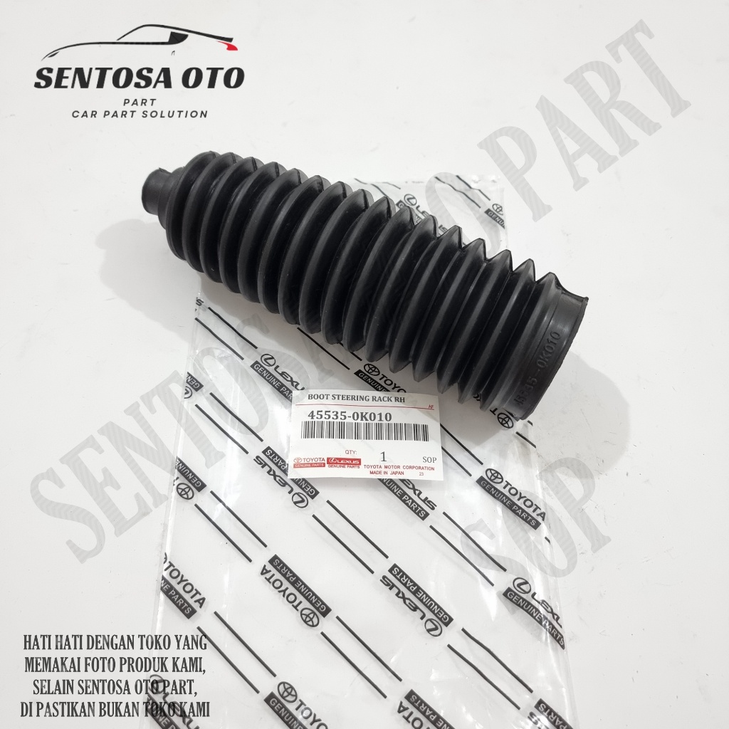 Jual Karet Boot Steer Stir Rack Steering Long Tie Rod Innova Hilux ...