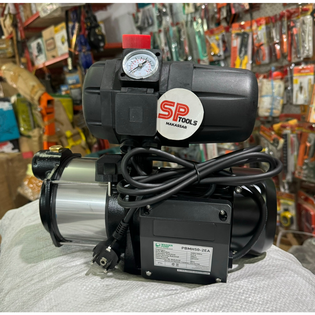 Jual MESIN POMPA BOOSTER PENDORONG MULTISTAGE CENTRIFUGAL PBMH50-2EA ...