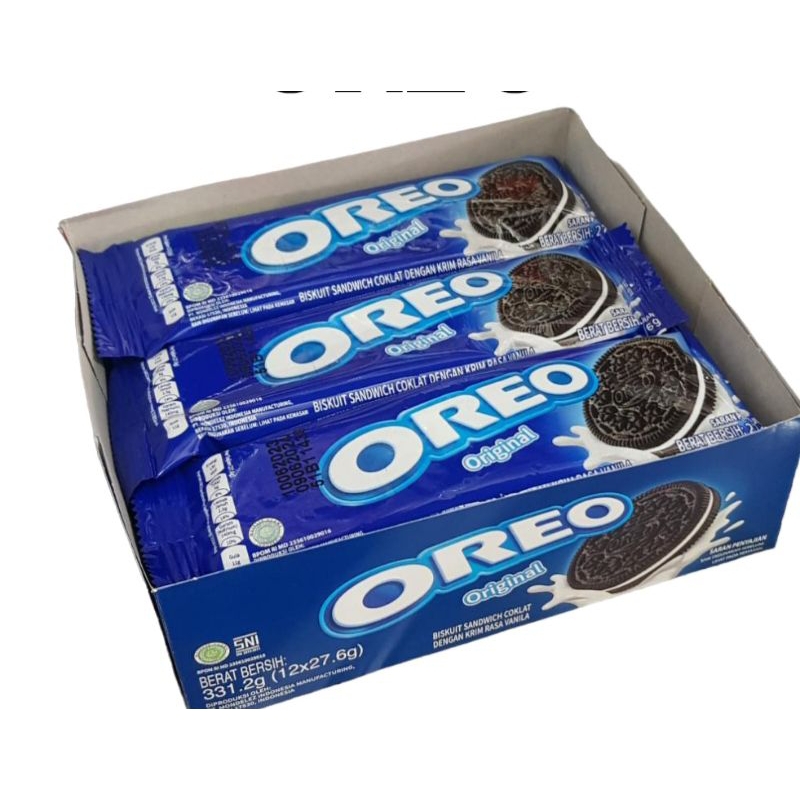 Jual Biskuit Oreo isi 3 per dus (12 x 38 gr) | Shopee Indonesia