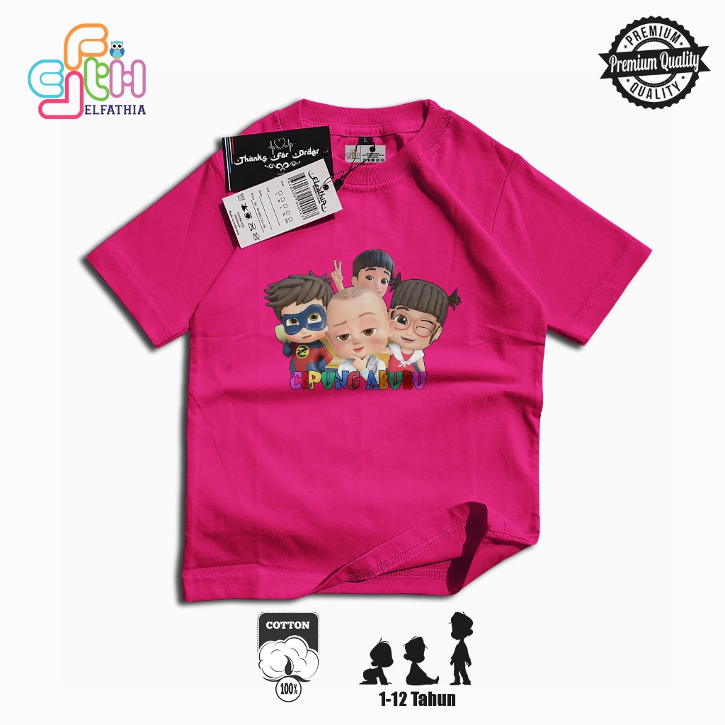 Jual ELFATHIA - Kaos Anak Kartun Cipung Abubu | Shopee Indonesia Jual ELFATHIA - Kaos Anak Kartun Cipung Abubu | Shopee Indonesia
