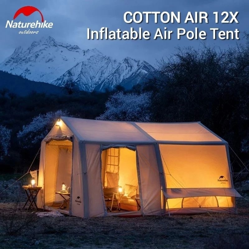 Jual TENDA COTTON INFLATABLE AIR 12X NATUREHIKE NH22ZP011 INFLATABLE ...