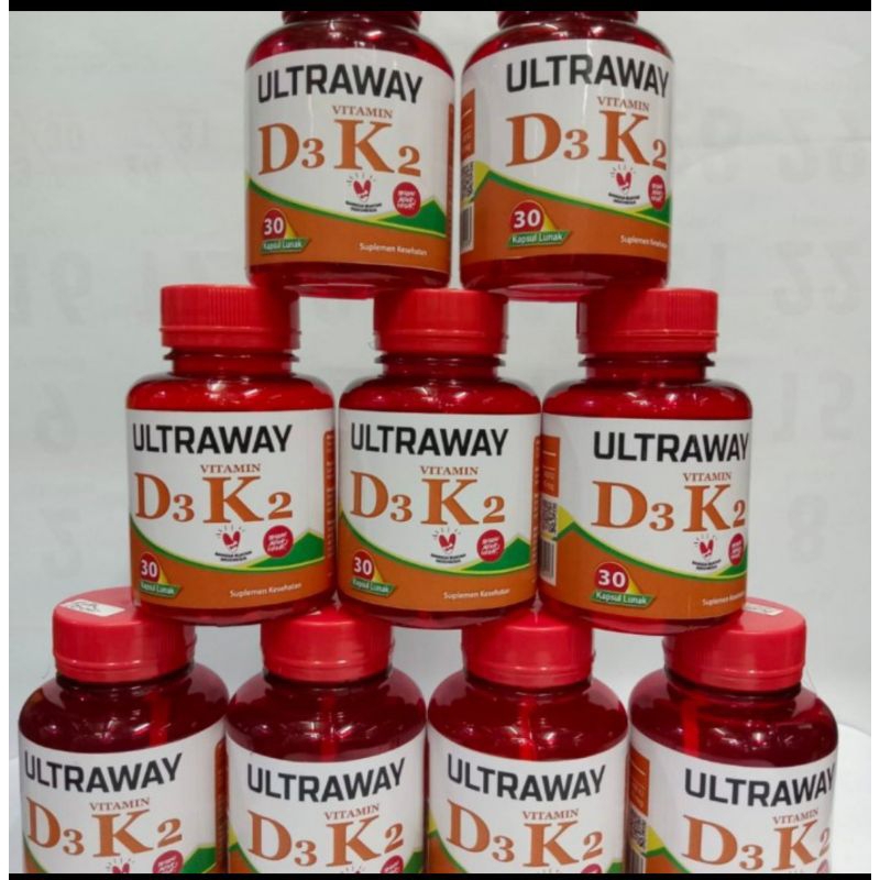 Jual Ultraway D3 K2 nature's pride 30 kapsul | Shopee Indonesia
