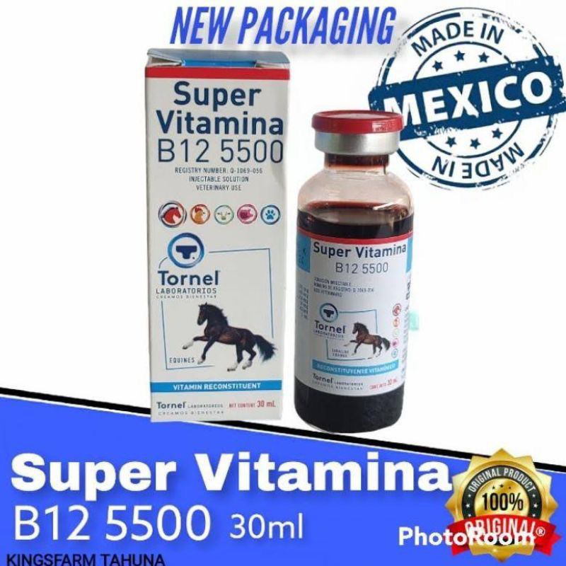 Jual SUPER VITAMINA - SUPER VITAMINA B12 5500 MULTIVITAMIN TUMBUH ...