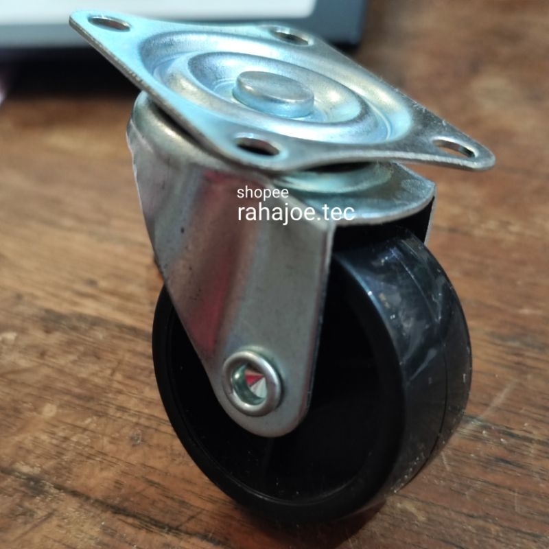Jual Roda koper gepeng Caster Hidup 40mm Roda Kastor 40 mm per set isi ...