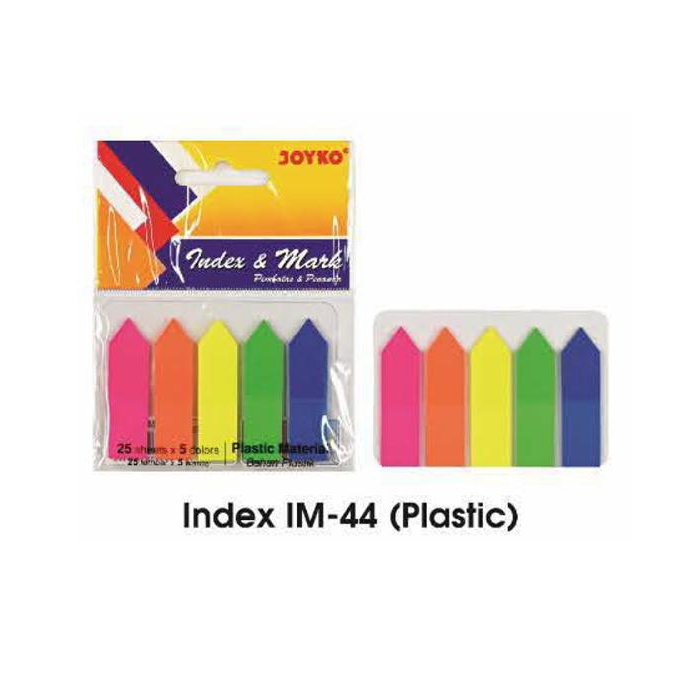 Jual Sticky Note/Penanda Catatan Joyko IM-44 Plastik | Shopee Indonesia