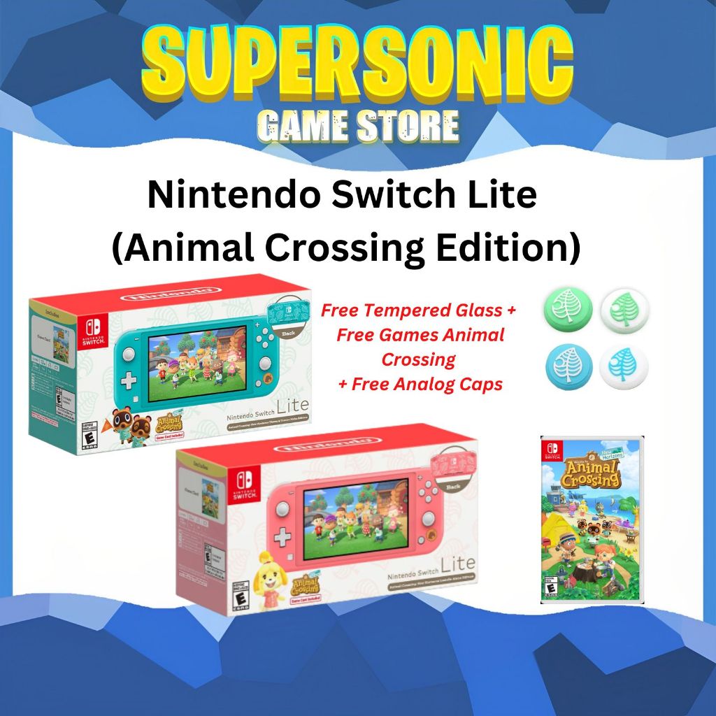 Jual Nintendo Switch Lite Animal Crossing New Horizon Timmy & Tommy ...